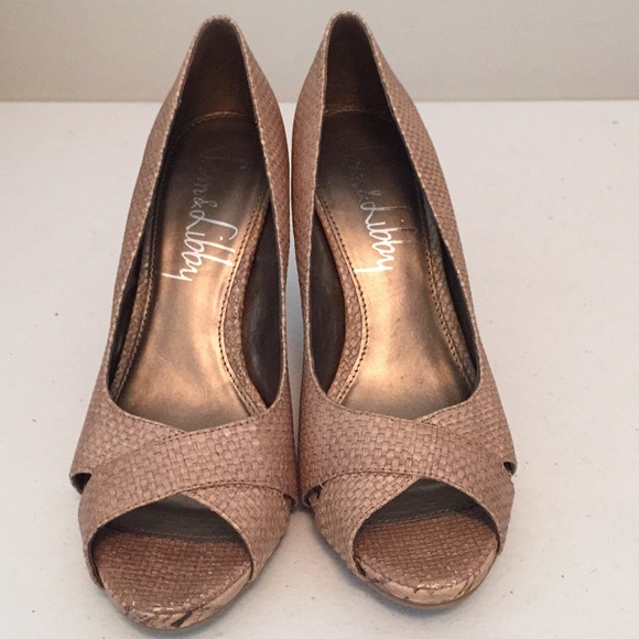 Sam & Libby | Shoes | Sam And Libby Peep Toe Heeled Shoes Nwot | Poshmark